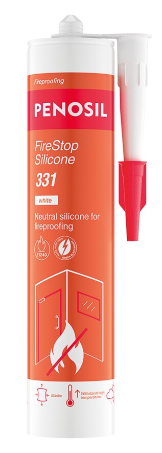 Mastic FireStop silicone 331 Cartouche - Foussier